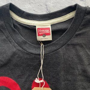HOMAGE | Shirts | Homage Script Ohio Charcoalred Tshirt | Poshmark